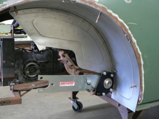 Aluminum Wheel Tubs - Ron Lummus Racing